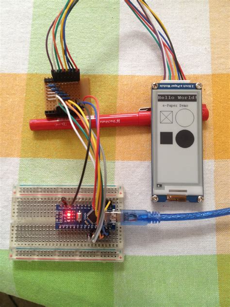 The WaveShare E Paper Display Hackaday Io