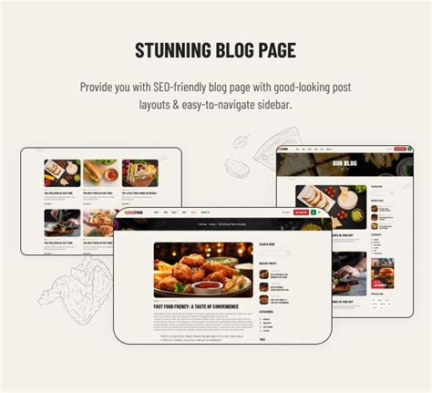 Fazfood Fast Food Restaurant Wordpress Theme Codemarket