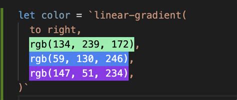 Format Gradients For Easier Readability · Issue 7 · Yagudaevcss