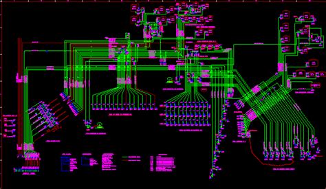 Fluxograma Da Planta Industrial Em DWG 289 46 KB Biblioteca CAD