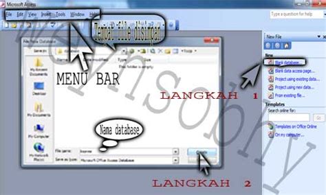 Sekedarnya Saja Tutorial Microsoft Access