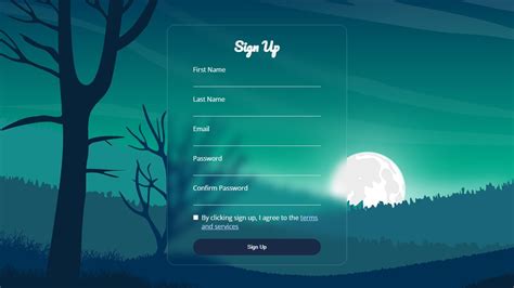 Responsive Registration Form Using HTML CSS Glass Morphism Modern UI YouTube