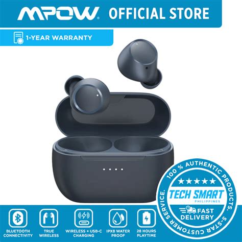 Mpow M13 Wireless Earbuds Bluetooth Headphones In Ear Wireless Charging USB C Charging