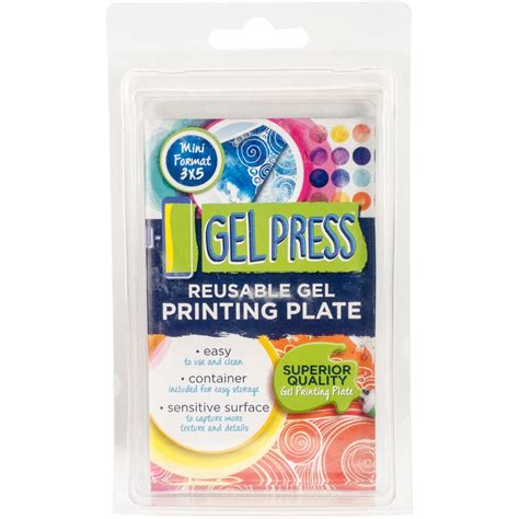Gel Press Gel Plate 3"X5" - Walmart.com