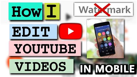 How I Edit My YouTube Videos In Mobile Without Watermarks YouTubevideoediting Cookwithzaira
