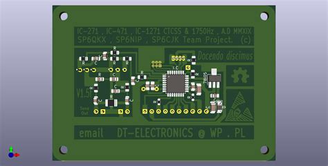 github sp6qkx icom ic 271 ic 471 ic 1271 ctcss and 1750hz tone board by sp6qkx radio icom ic