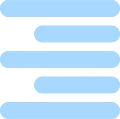 Horizontal Right Align Flat Light Icon 39418094 Vector Art At Vecteezy
