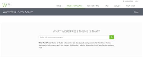 Wordpress Theme Detector Find What Theme A Site Is Using