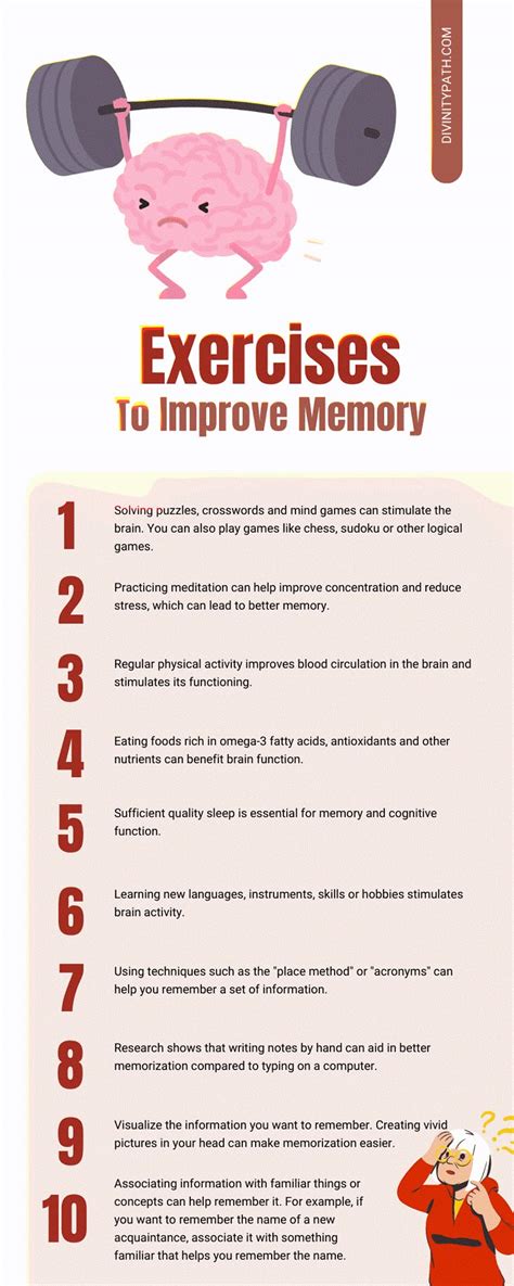 9 Proven Exercises To Improve Memory That Actually Work Improve Memory Memories Health