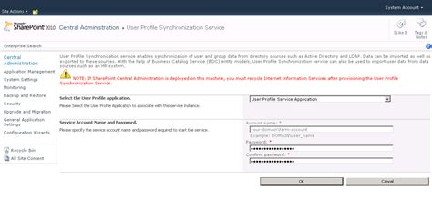 sharepoint 2010 tutorial getting the user profile service application