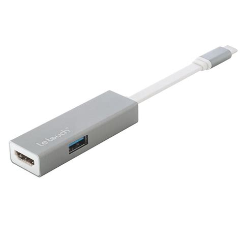 Cáp USB Type C HDMI USB Adapter Hub with Power Delivery Letouch