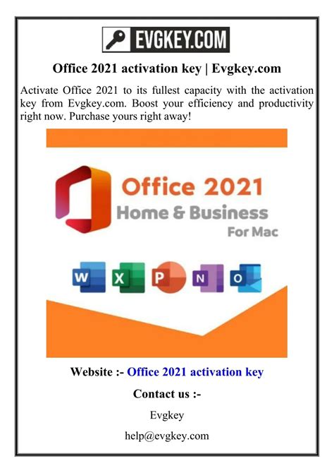 PPT Office 2021 Activation Key Evgkey Com PowerPoint Presentation Free Download ID 13148331