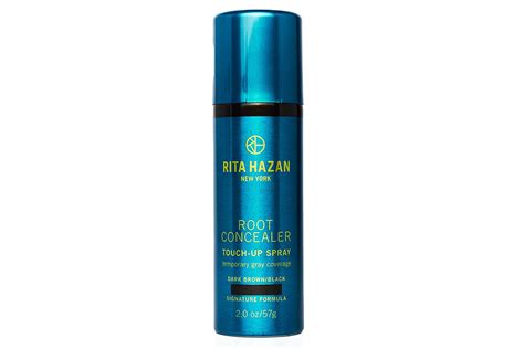 Christie Brinkley Uses Rita Hazan Root Concealer Touch Up Spray