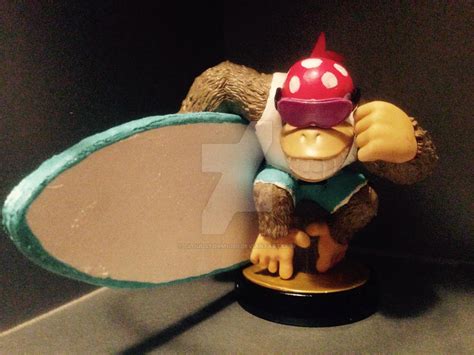 My Custom Funky Kong Amiibo By Cloudstorm1020 On Deviantart