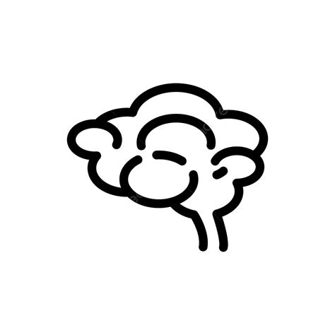Brain Line Vector Icon Brain Icons Line Icons Intelligence Png And