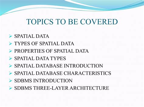 spatial databases pptx