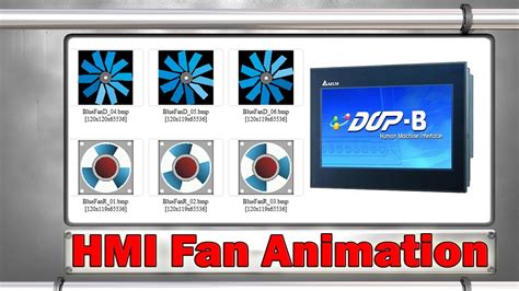 Hmi Animated Graphics Fan Youtube