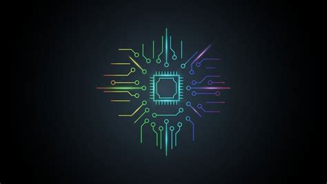 Blue Circuit Board Pattern Over Royalty Free Licensable Stock Vectors Vector Art