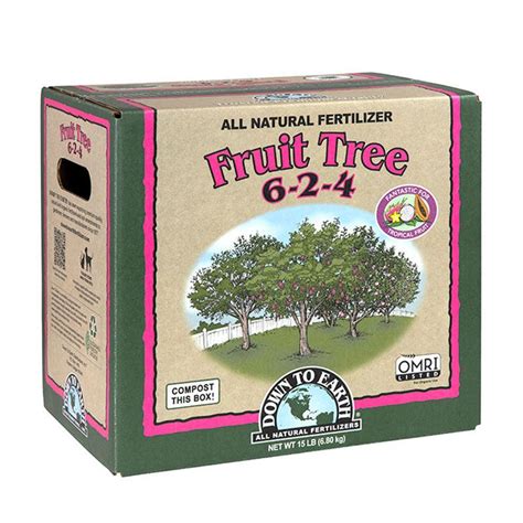 Fruit Tree Fertilizer 6 2 4 15 Lb Grow Organic