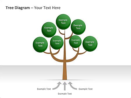 Tree Diagram PPT Diagrams Chart Design ID 0000001824 SmileTemplates Com