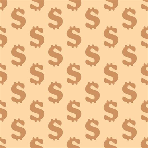 Premium Vector Dollar Seamless Pattern For Web And Mobile Devices
