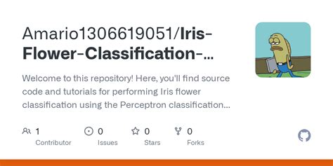 iris flower classification perceptron iris ipynb at main