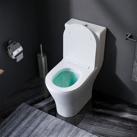 Безободковый унитаз-компакт Damixa Sirius FlashClean DX86C8600SC (с ...