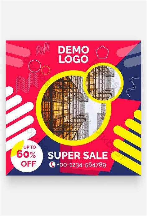 Facebook Post Design Template Ai Free Download Pikbest