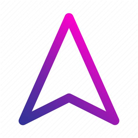 navigation gps location cursor maps and icon download on iconfinder