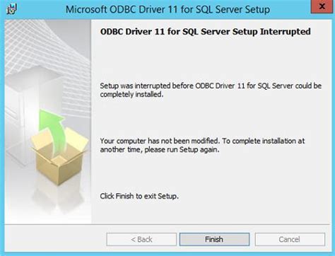 Can T Install ODBC Driver For SQL Server Windows Server R Stack Overflow