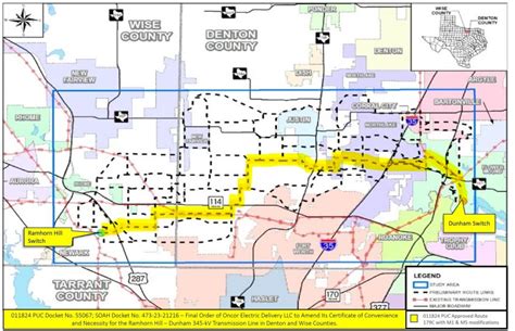 Oncor Transmission Line Route Selected Cross Timbers Gazette