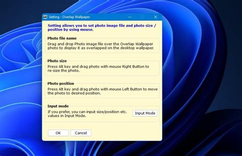 How To Add An Overlapping Photo To Windows 11s Desktop Wallpaper