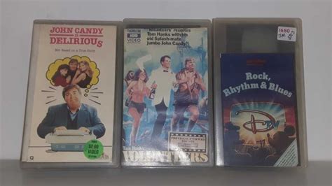 To John Candy Vhs Movie Bonus Walt Disney Rock Rhythm And Blues Vhs Movie Set