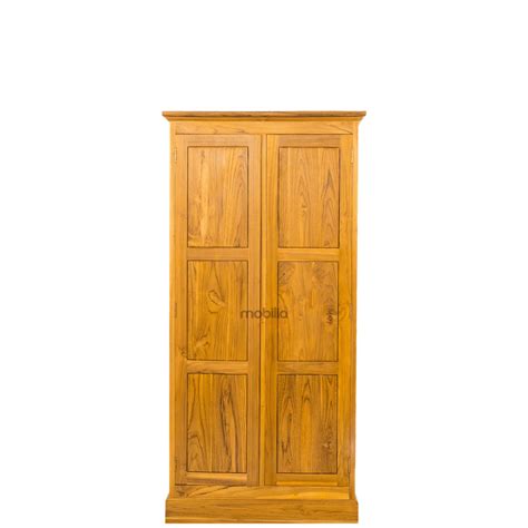 Starbloom 2 Doors Mini Wardrobe With Minimalist Design Mobilia