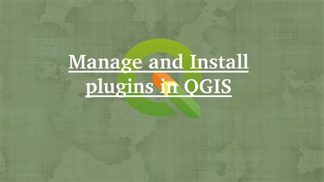 How To Install Osm Plugin In Qgis At Scott Sommer Blog