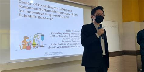 design of experiments doe and response surface methodology rsm for