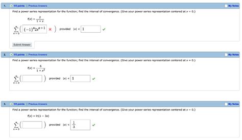 Solved Points Previous Answers My Notes Find A Chegg