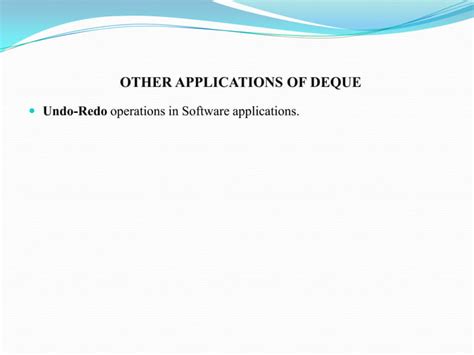 Deque And Its Applications Pptx Deque And Its Applications Pptx