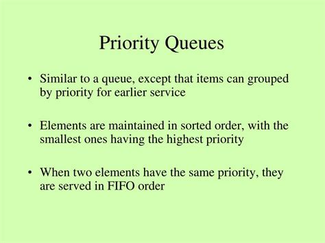 ppt understanding queues and priority queues in computer science powerpoint presentation id