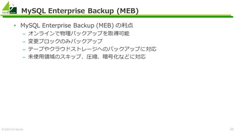 66木 Sios Availability Forum 2024でoracleとmysqlのバックアップについてお話させていただきます