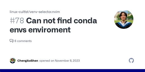 can not find conda envs enviroment · issue 78 · linux cultist venv