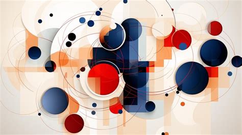 Premium Photo Abstract Seamless Pattern With Broken Circles