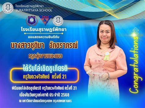 โรงเรียนสุราษฎร์พิ งานประชาสัมพันธ์ โรงเรียนสุราษฎร์พิทยา