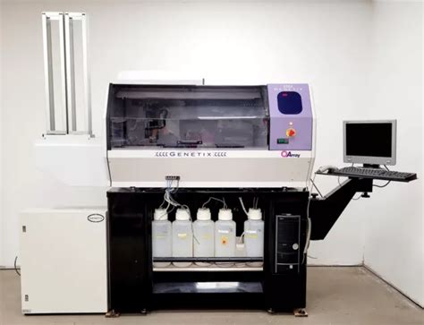 Genetix Qarray Microarray Stampante Con Jun Air 400 Compressore Of302