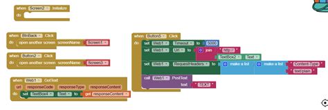 Two Android Tablets Send Text Using Web Component General Discussion Mit App Inventor Community