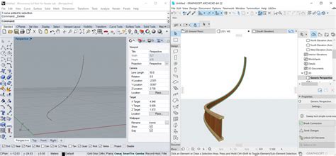 grasshopper connection object guide sweep object graphisoft community