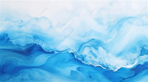 그림 페르시아 파란색과 흰색 잉크 물 바다 파도 대리석 질감이 튀는 페인트와 폭풍우가 치는 바다 창조적인 자연 추상 배경 오일 텍스처 물 패턴 바다 질감 배경 일러스트
