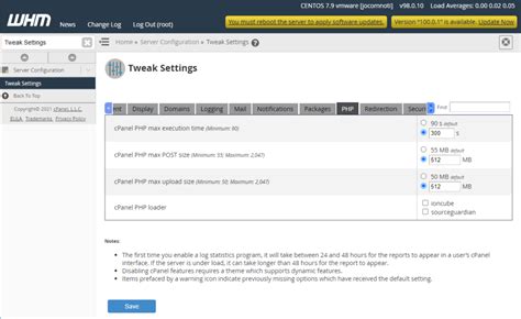 Cpanel Increase Max Upload Size Phpmyadmin Sys Opsid