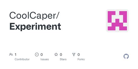 Github Coolcaperexperiment