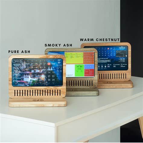 Desk Calendar With Wireless Charging Digital Planner Home Organizer